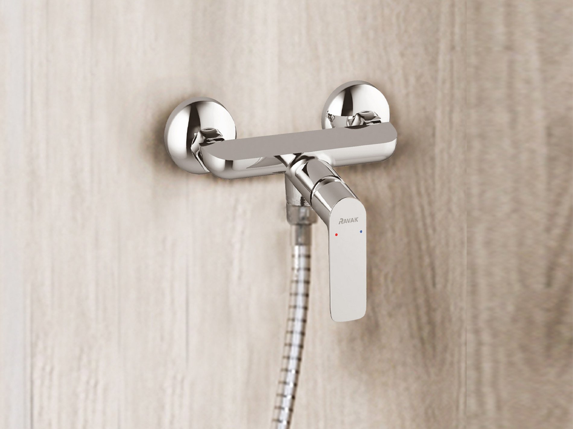 Sprchová nástěnná páková baterie chrom - Ravak Classic CL 032.00/150 | M.B.Keramika