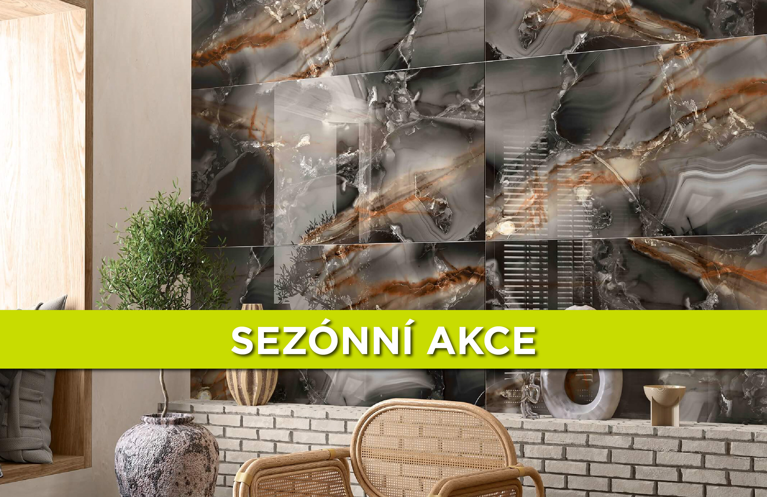 Dlažba imitující mramor Black Onyx | M.B.Keramika